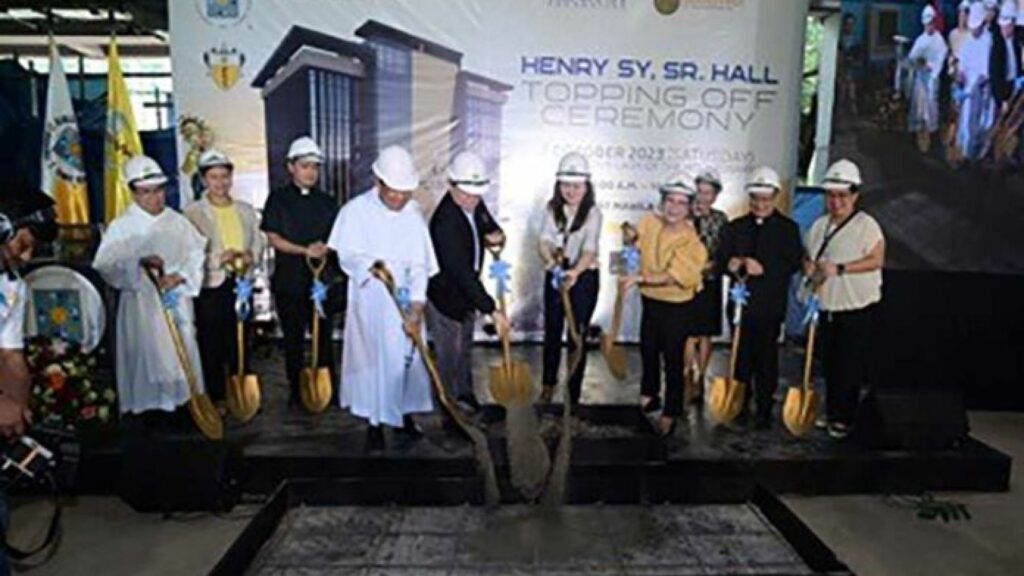 UST tops off Henry Sy Sr. Hall at Manila campus | TheCitySlick.com